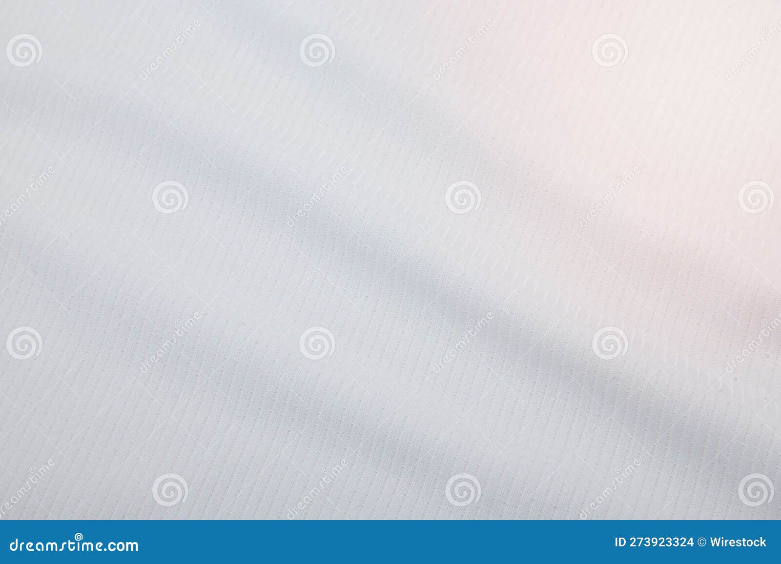 Top View of Freshly Ironed White Linen Sheets, with a Subtle Texture in ...