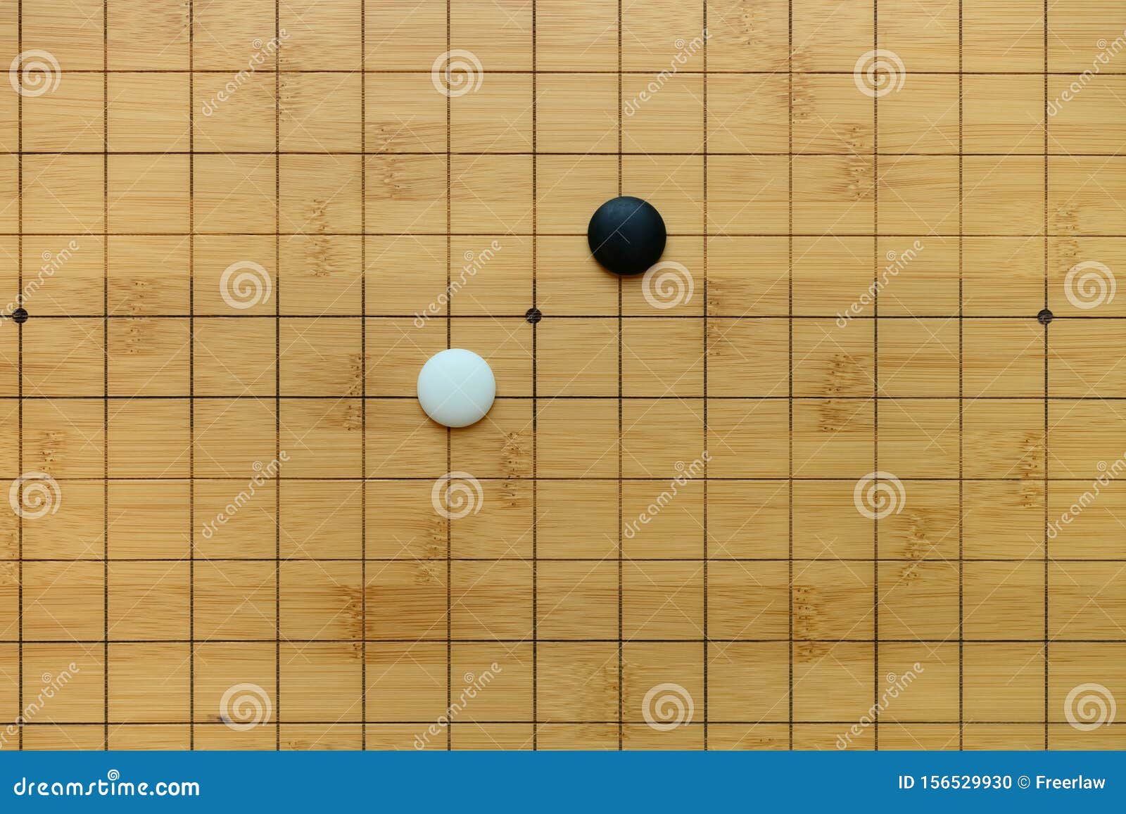 Go Board with White and Black Goes Stock Photo - Image of composite ...