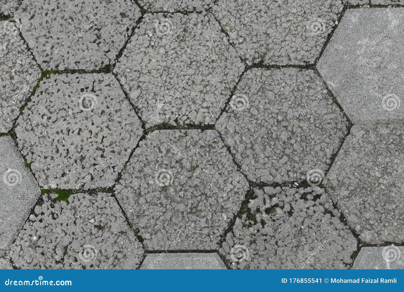 Top View Of Interlocking Concrete Paver Surface Royalty-Free Stock ...