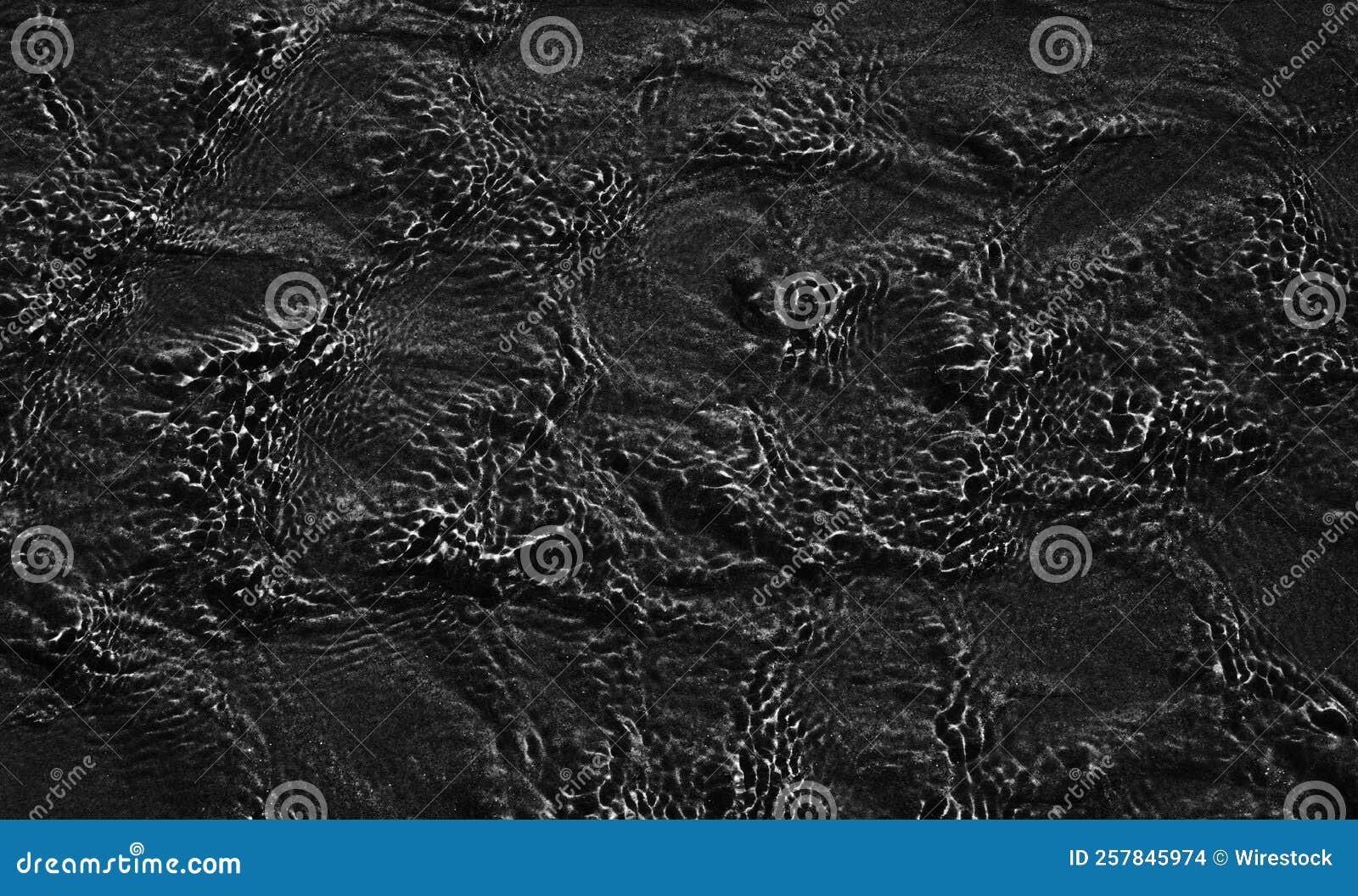 Top View Grayscale of Calm Ocean Waves Stock Photo - Image of outdoors ...