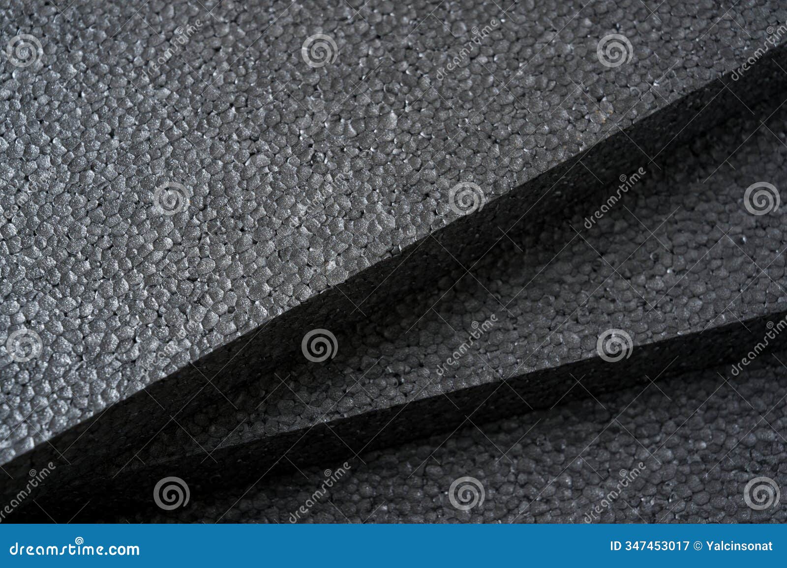 Top View of Grey Thermal Insulation Styrofoam Sheets Stacked on Top of ...