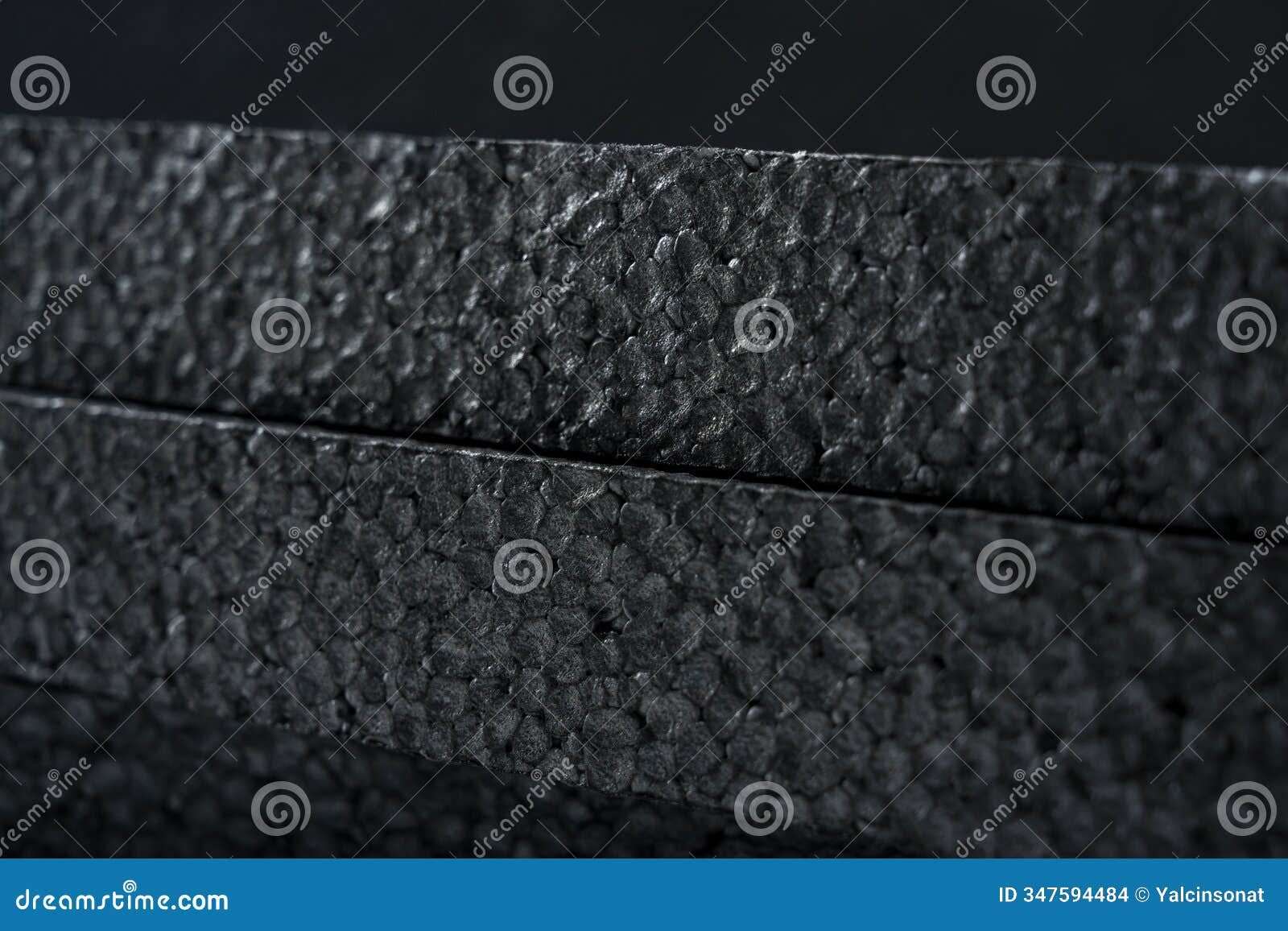 Top View of Grey Thermal Insulation Styrofoam Sheets Stacked on Top of ...