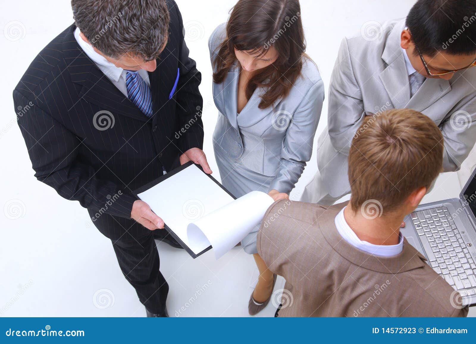 Top view of a group of stock image. Image of business - 14572923