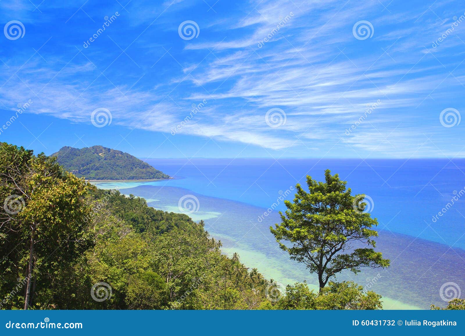 Top View of the Gulf Thailand Stock Photo - Image of dream, scenic ...
