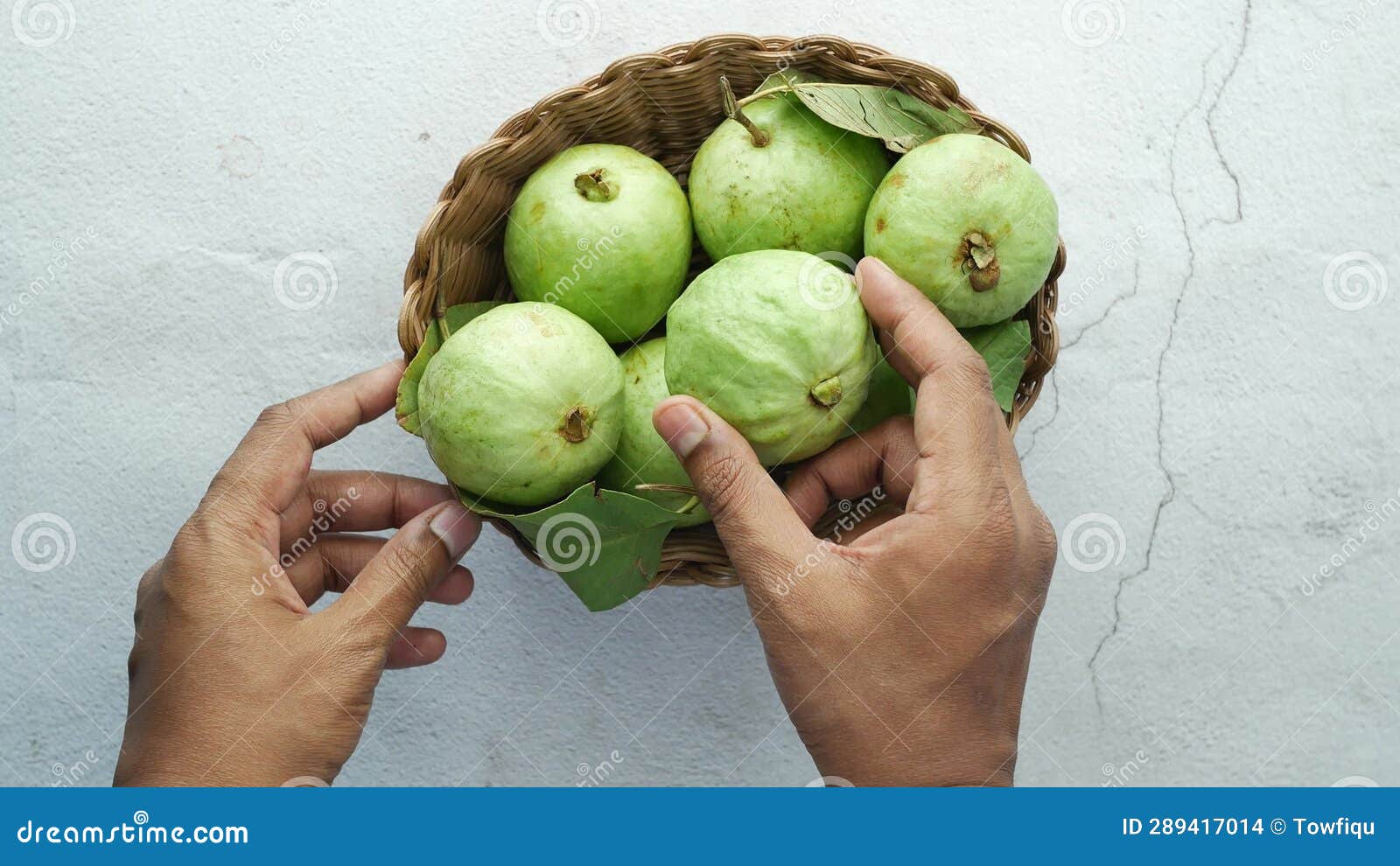 Top View of Hand Pick Guava on Table Stock Footage - Video of piece ...