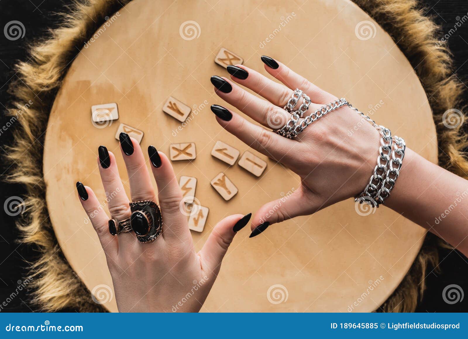 View of Hands of Evil Witch Stock Image - Image of partial, dark: 189645885
