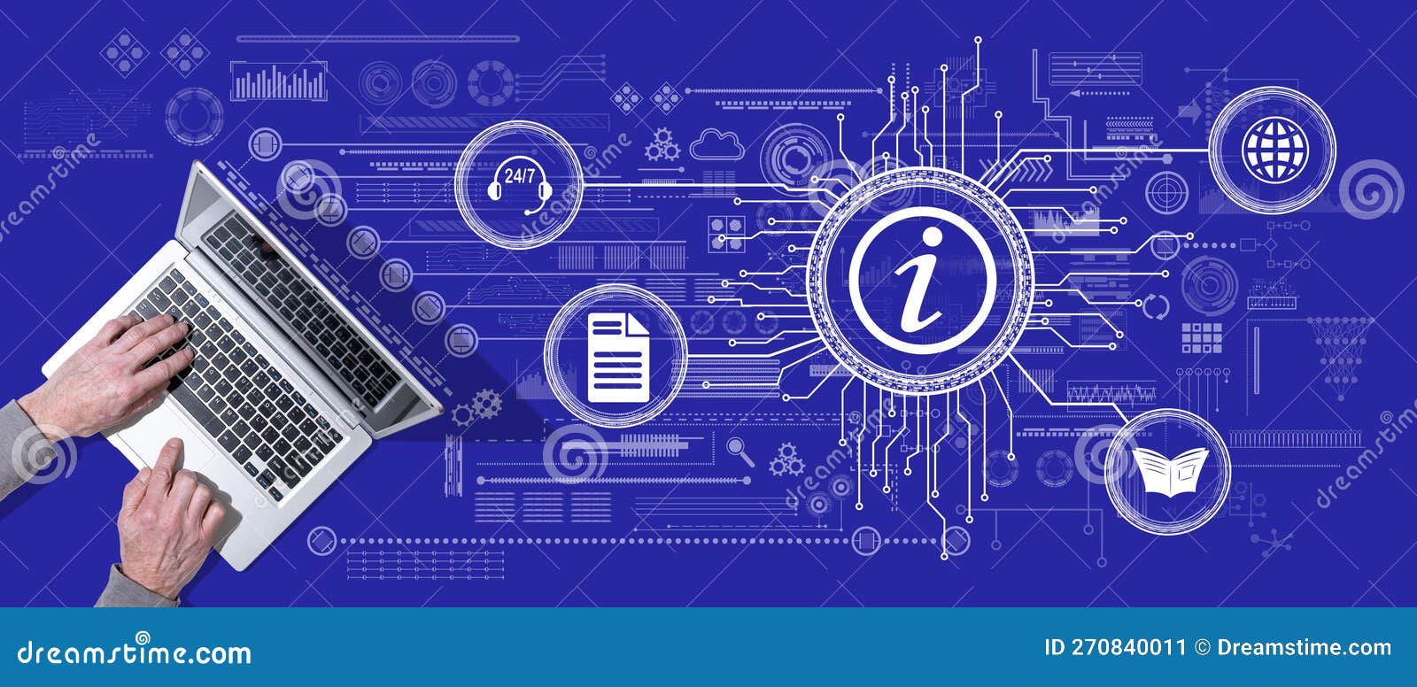 Concept of information stock image. Image of concept - 270840011