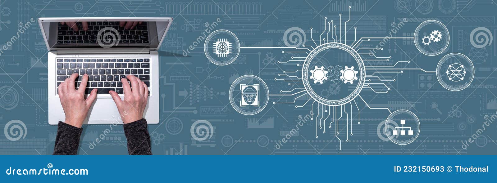 Concept of Machine Learning Stock Image - Image of knowledge ...