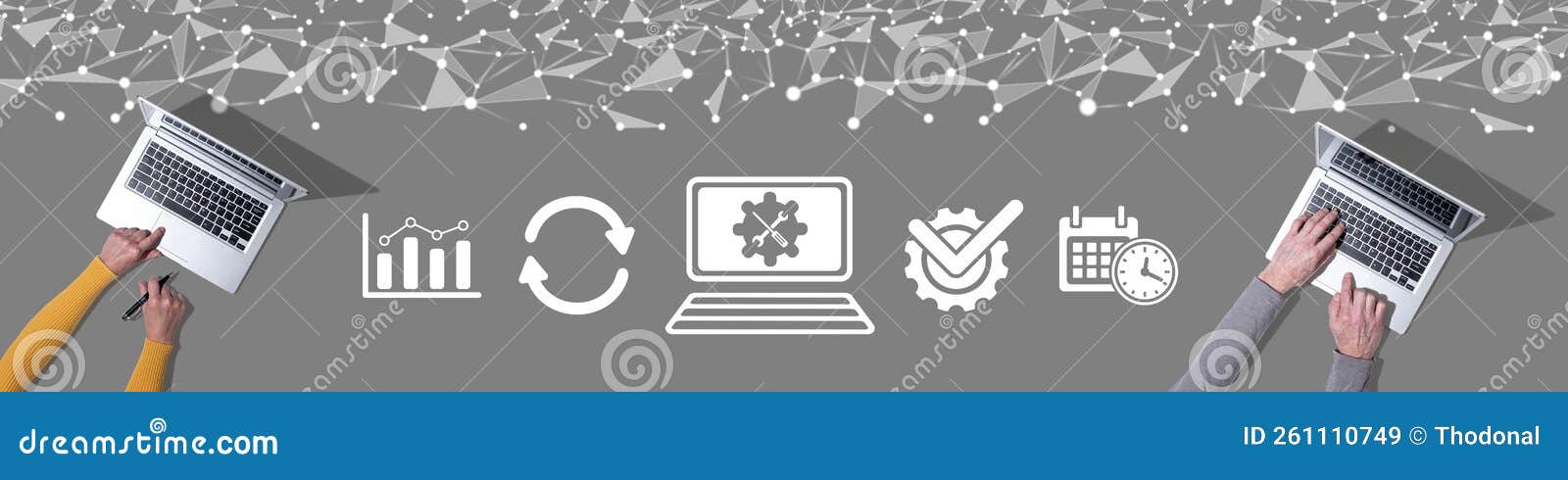 Concept of System Maintenance Stock Image - Image of data, computer ...