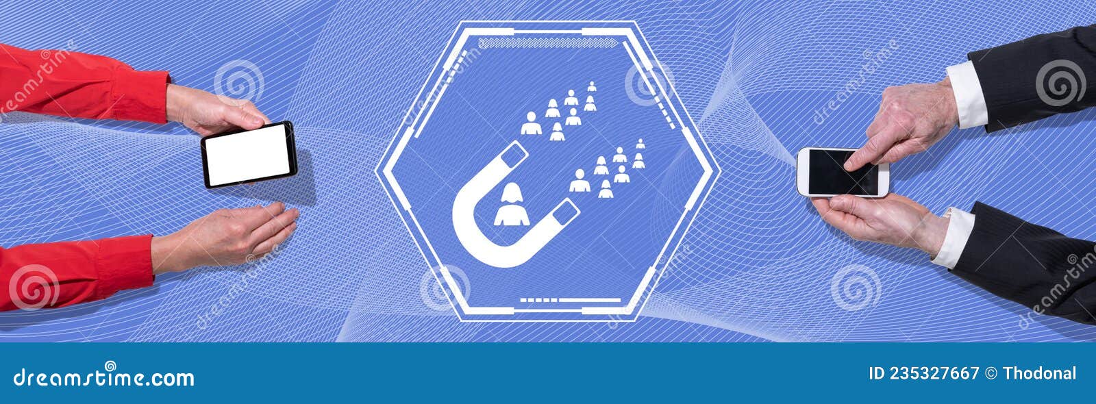 Concept of influencer stock image. Image of business - 235327667