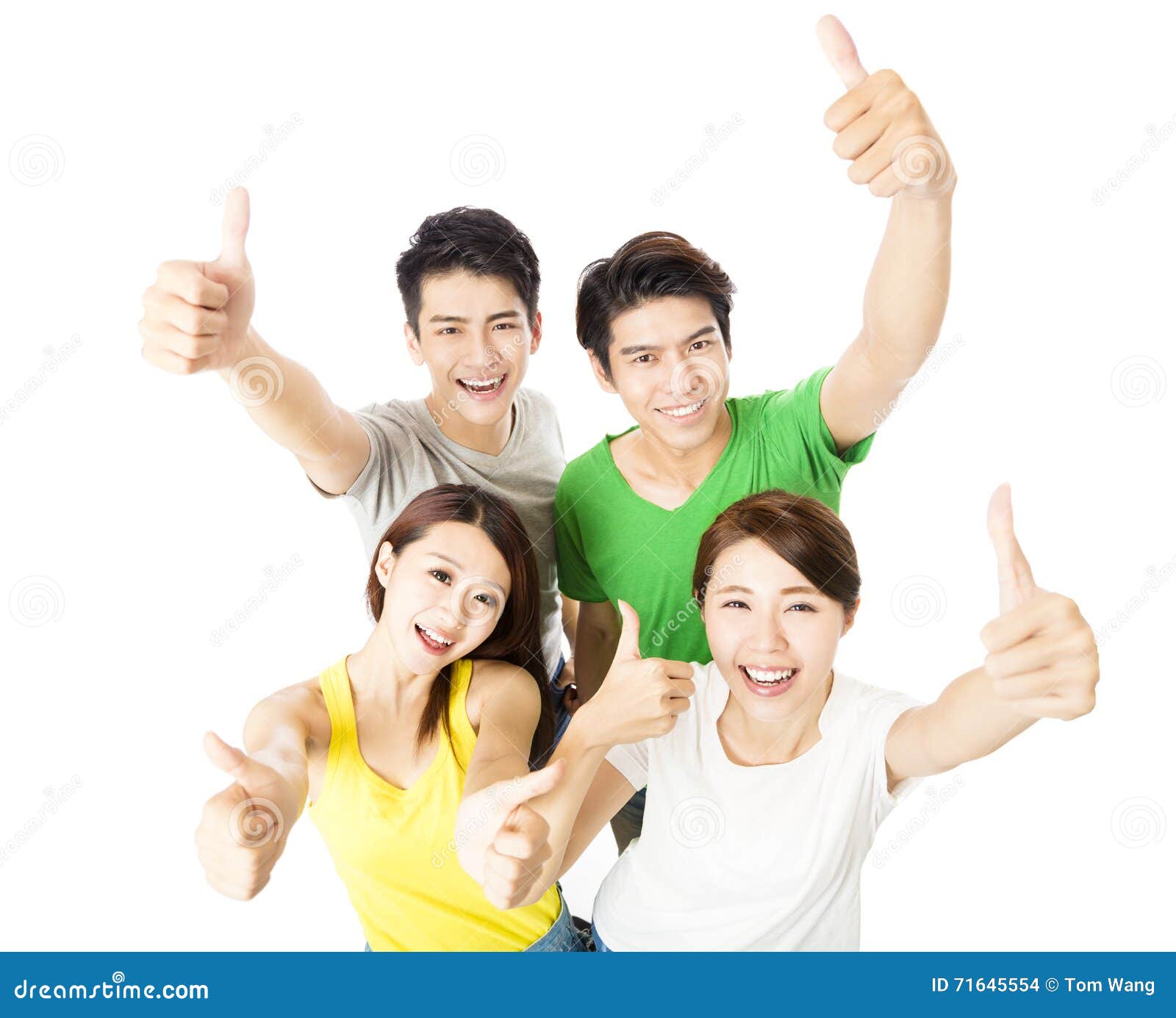 Top View Of Happy Cheerfull Young Woman Lying In Bed Stock Image ...