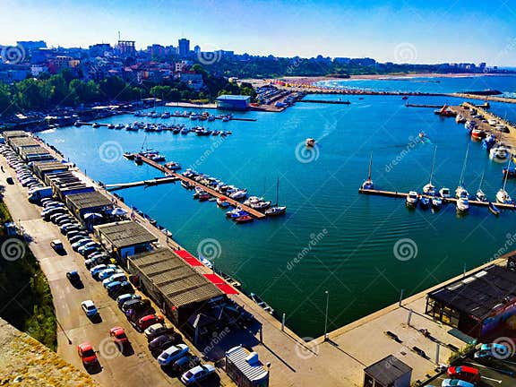 Top view harbor stock photo. Image of water, holliday - 142202170