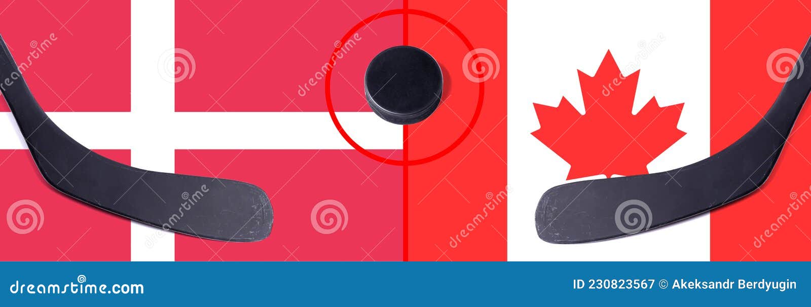 Denmark And Canada Flags Together Paper Texture Illustration Stock ...