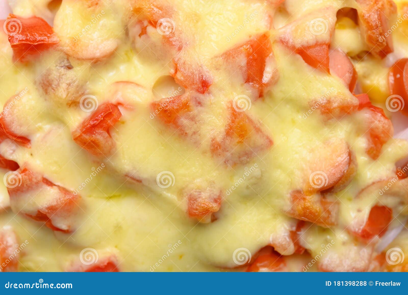 Homemade Fresh Cooked Pizza Close Up Stock Photo - Image of delicious ...