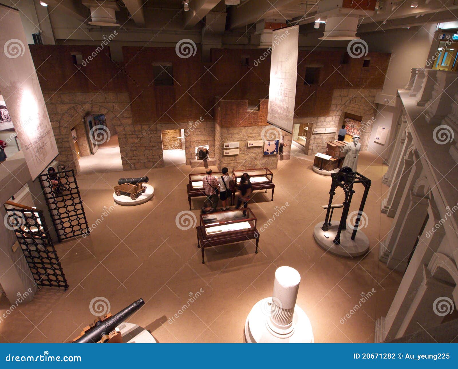 Top View of Hong Kong Museum Editorial Photography - Image of floor ...