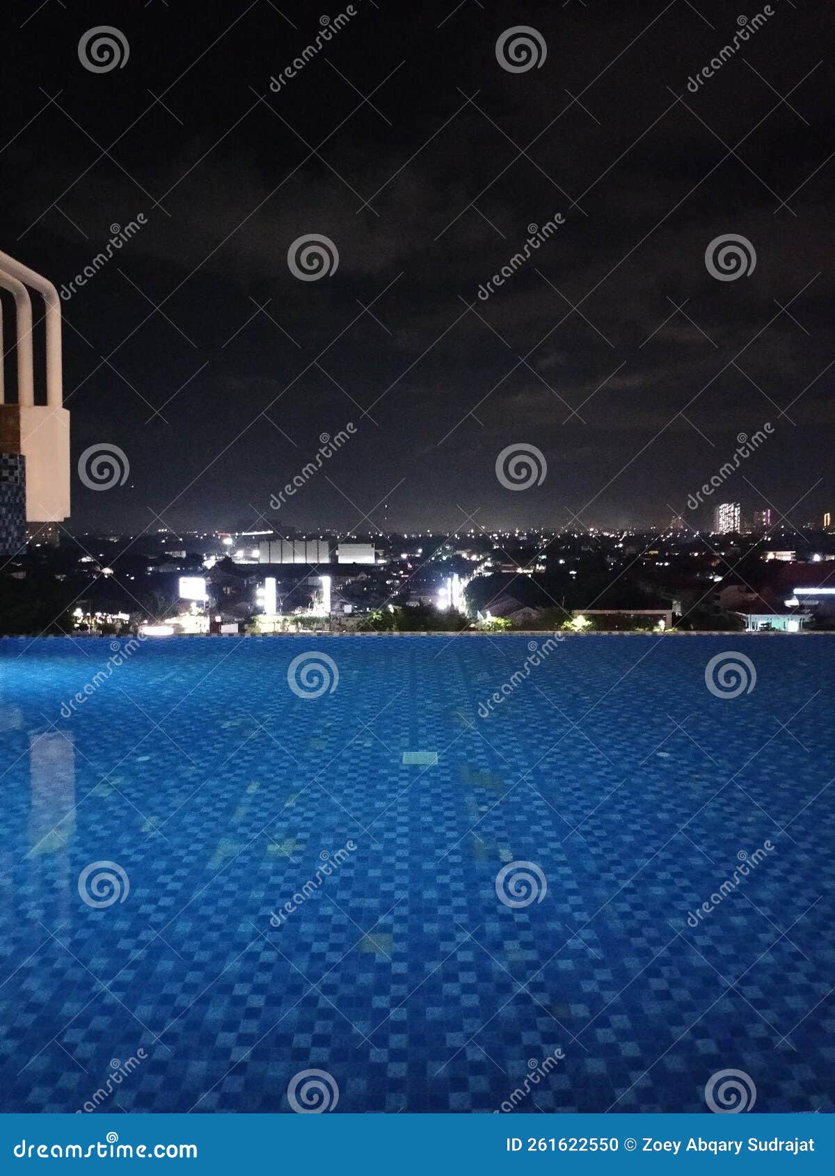 Top View at Infinity Pool Hotel Stock Photo - Image of hotel, view ...