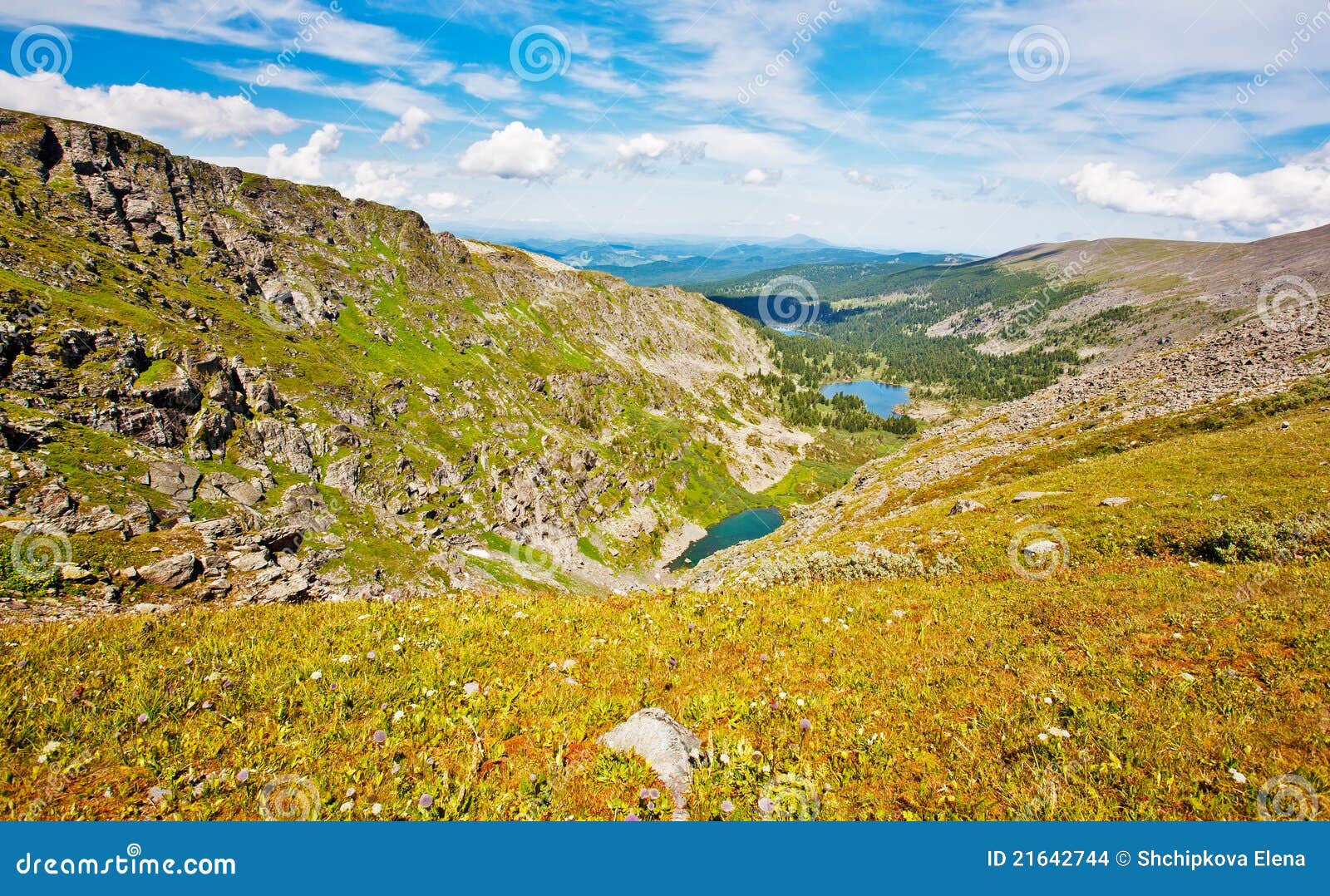 Top view of Karakol lakes stock photo. Image of clear - 21642744