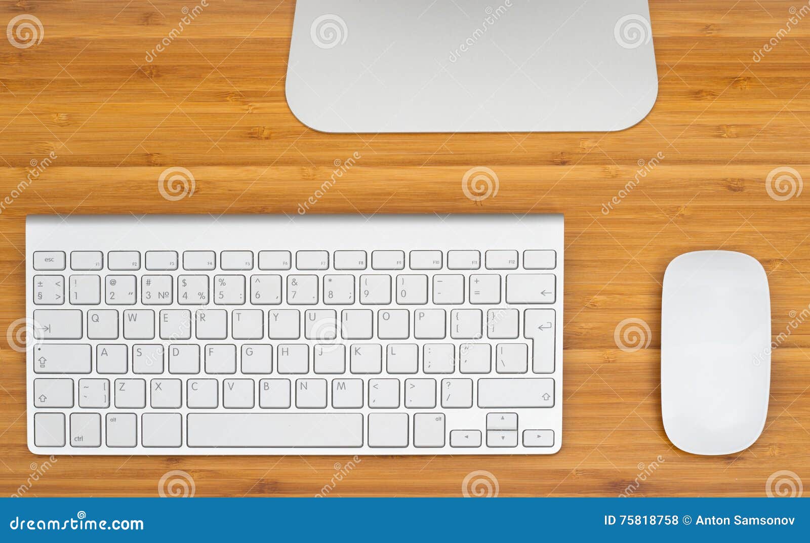 Top view of the keyboard stock photo. Image of page, paperwork - 75818758