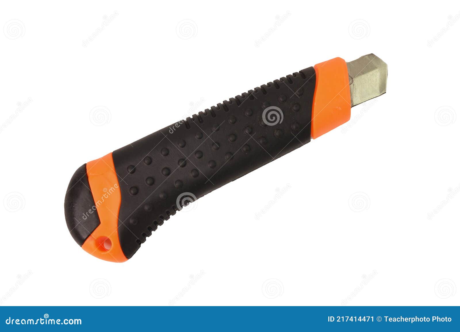Top View of Knife Isolated on a White Background Stock Image - Image of ...