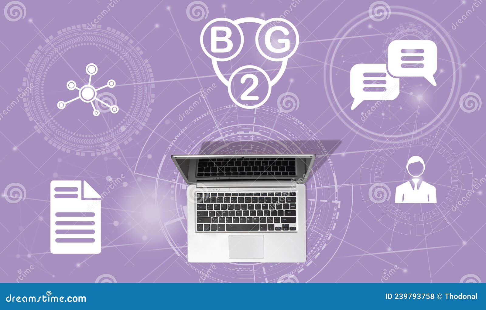 Concept of b2g stock photo. Image of organization, laptop - 239793758