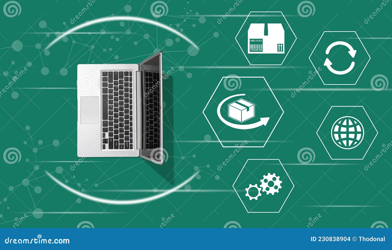 Concept of distribution stock photo. Image of distribution - 230838904