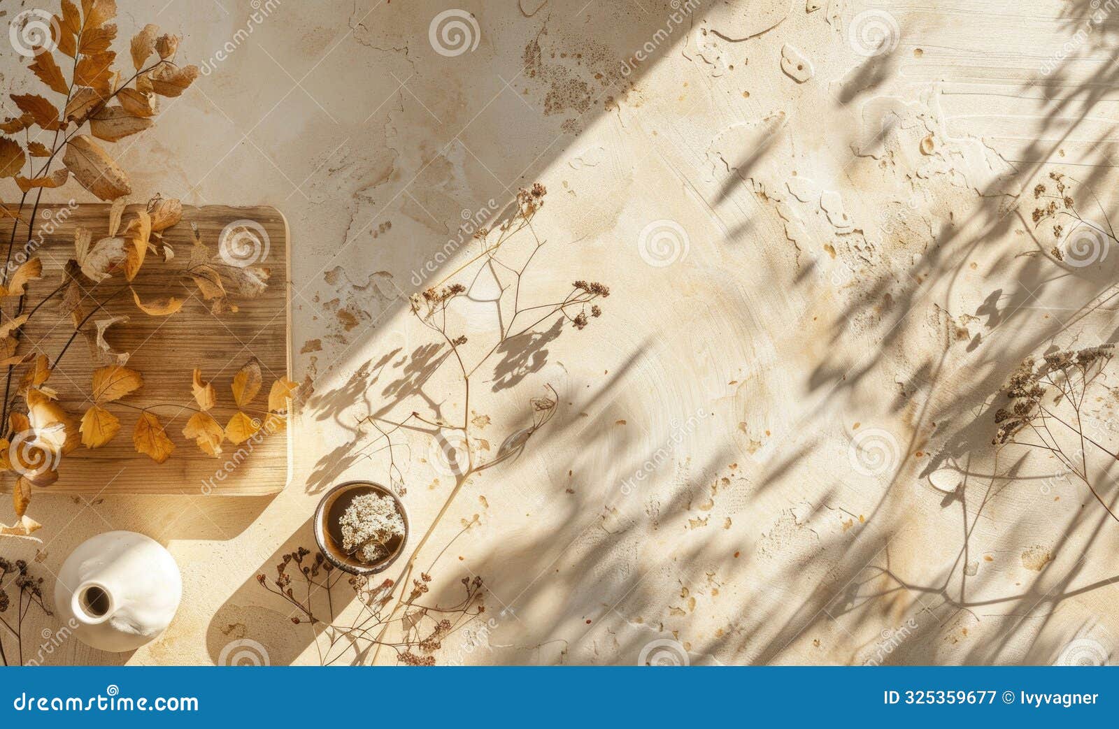 Top View of a Light Birch Countertop Stock Image - Image of metallic ...