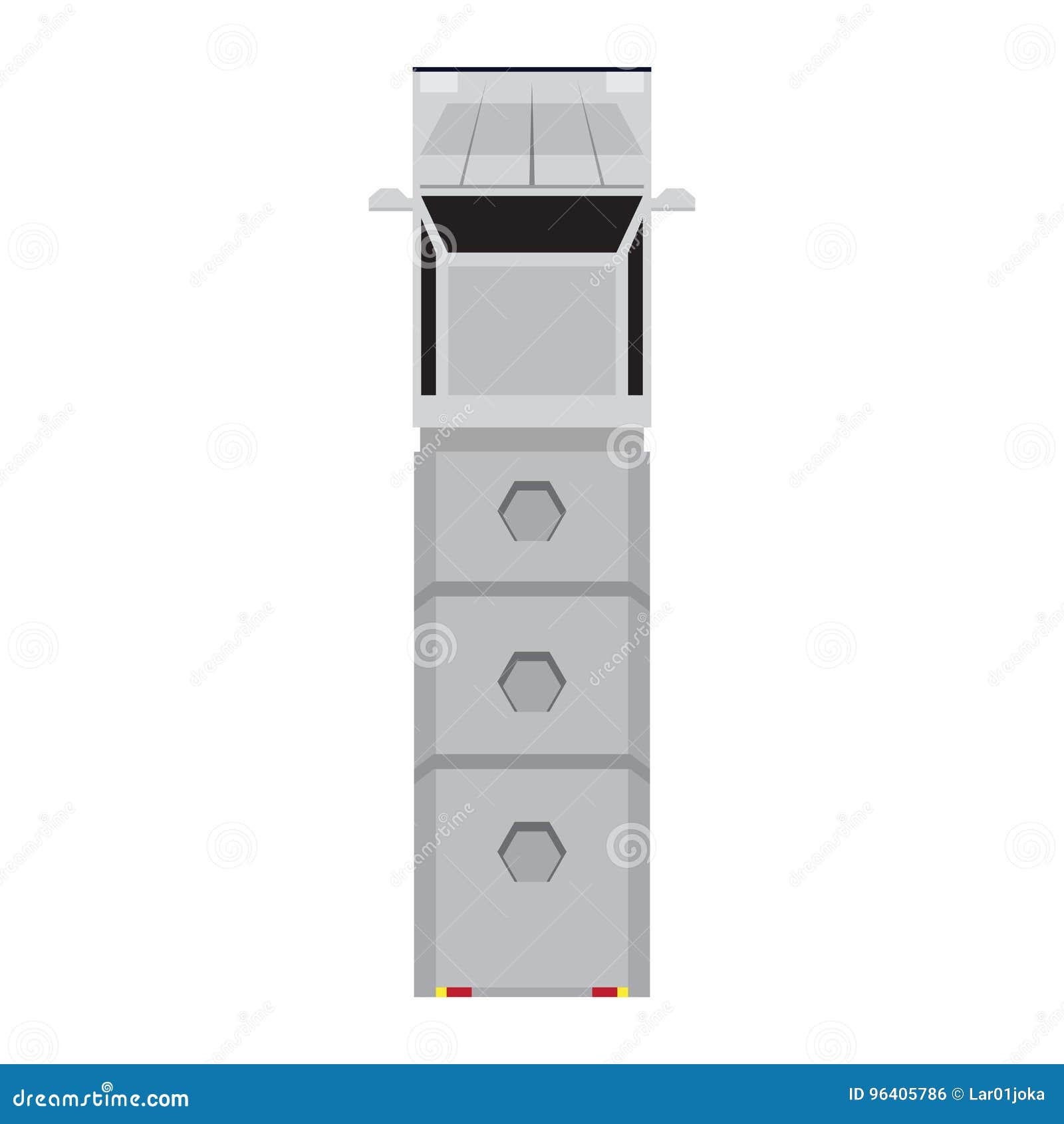 Top view of a limousine stock vector. Illustration of transportation ...