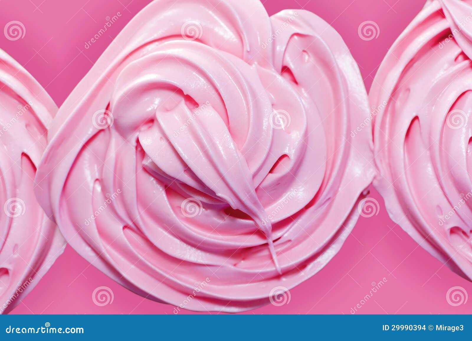 Pink frosting on cupcake stock photo. Image of delicious - 29990394
