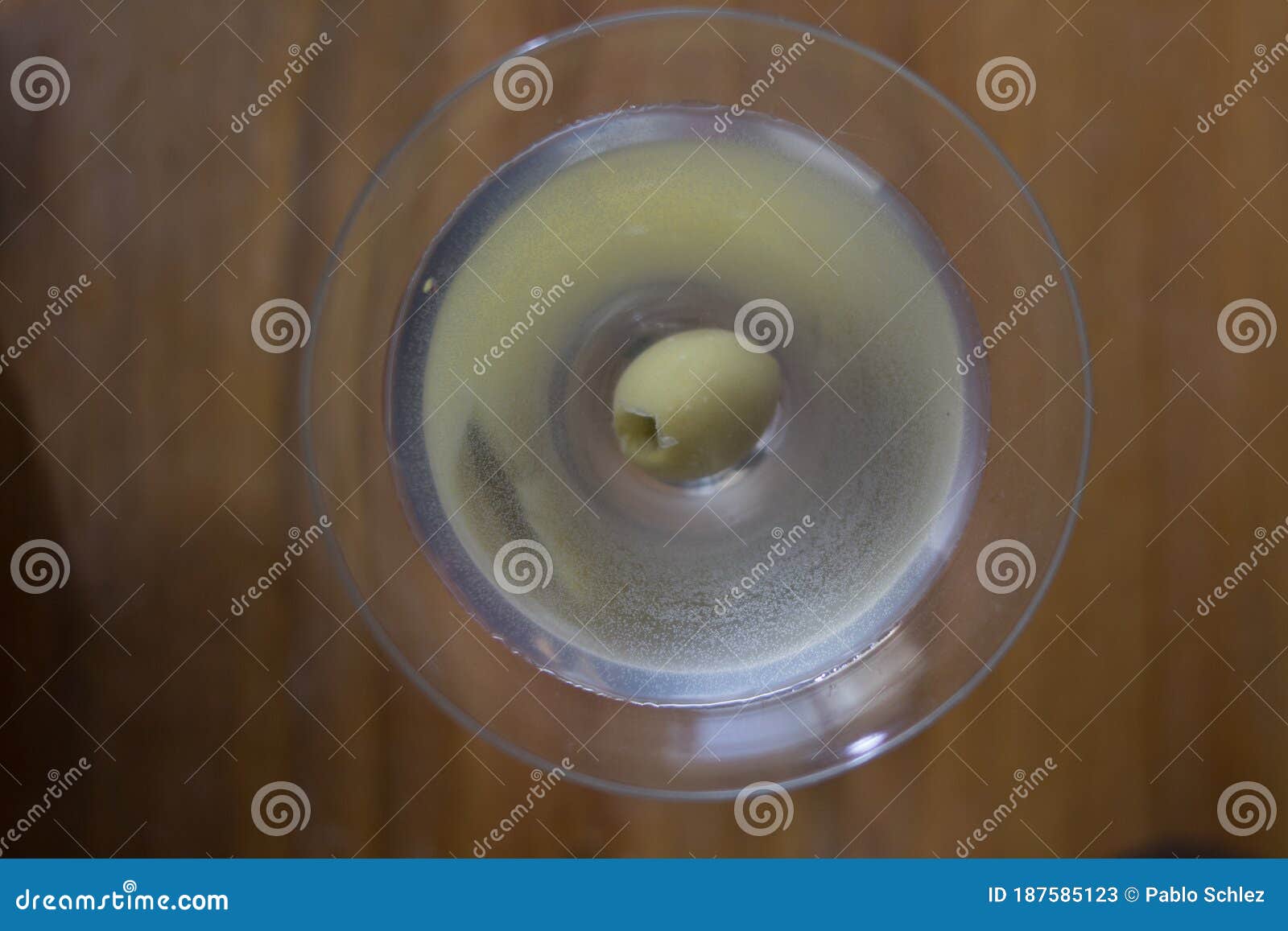 Top View Of Martini Cocktails On Bright Pink Background With Shadow ...