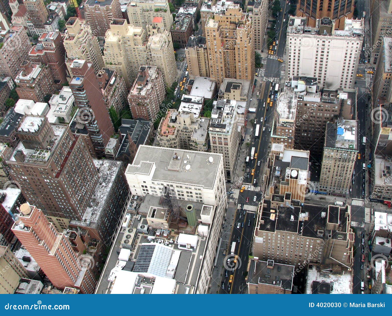 The top view on a megacity stock photo. Image of midtown - 4020030
