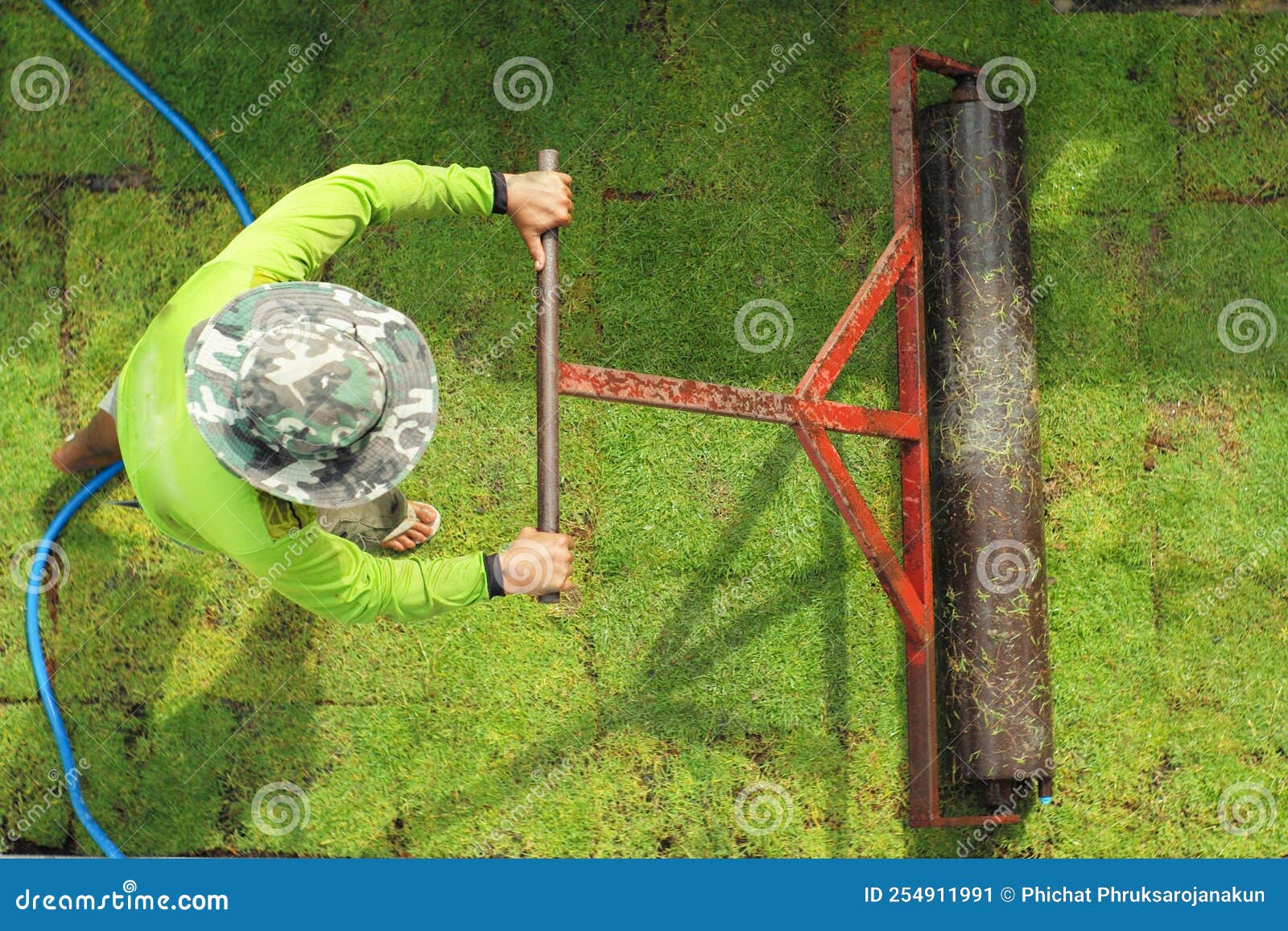 Messy Tool Desk Top View Scattered And Unorganized Work Tools No People ...