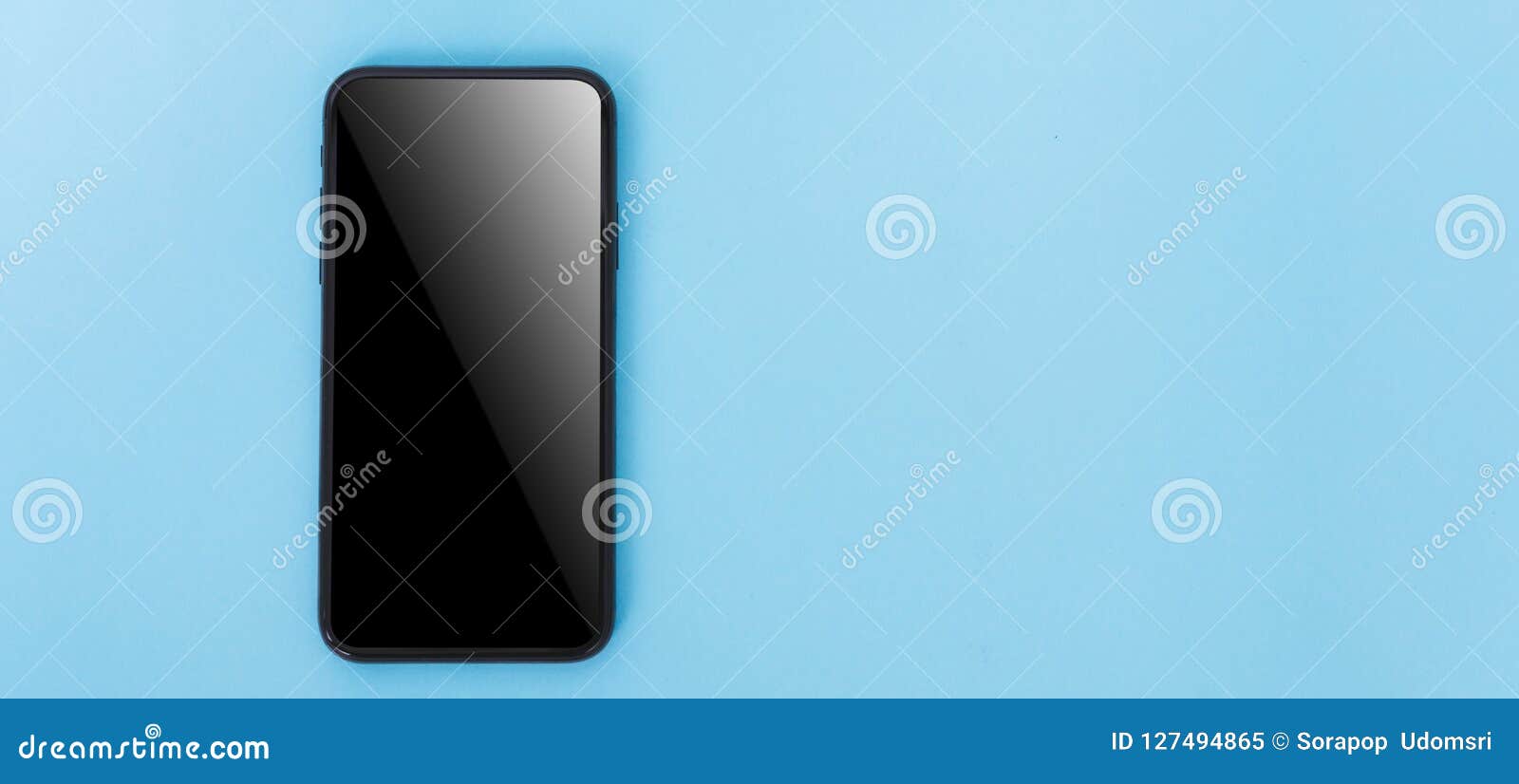 Top View of Modern Technology Smart Phone Mobile Stock Image - Image of ...