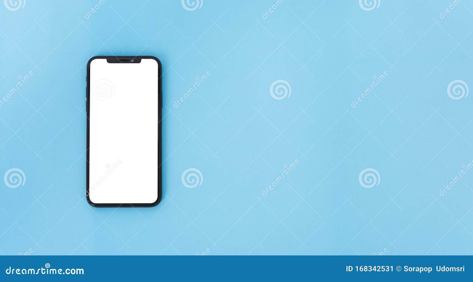 Top View of Modern Technology Smart Phone Mobile Stock Image - Image of ...