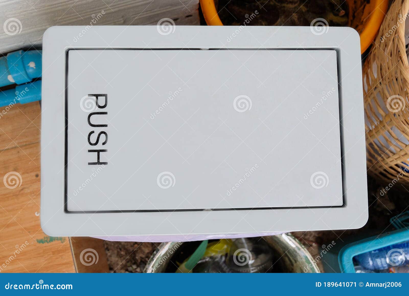 Modern Trash Bins For Waste Segregation. Separate Waste Collection ...