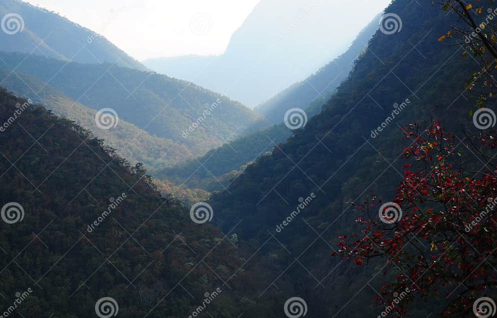 Top view of Mointain range stock photo. Image of north - 100657924