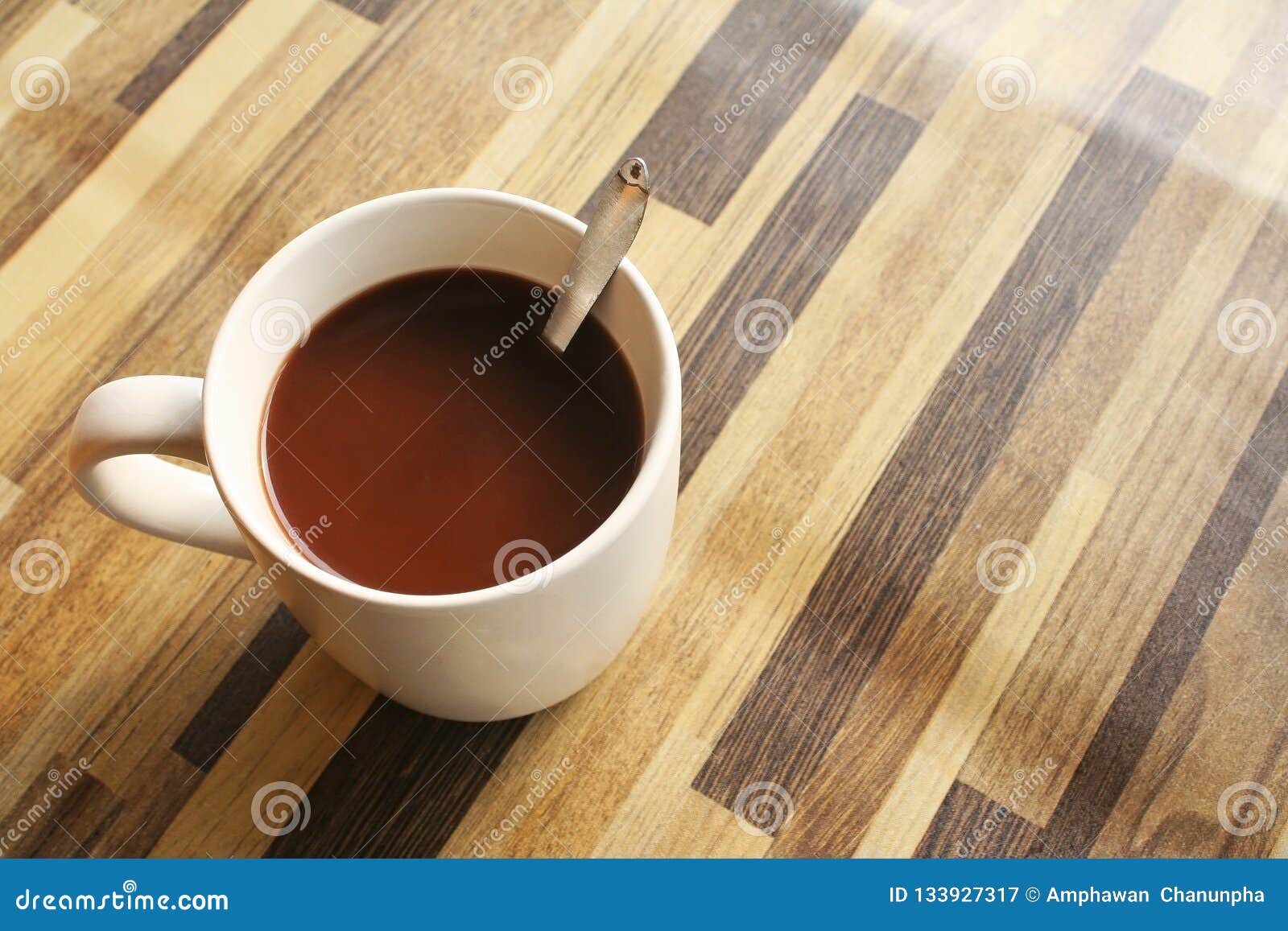 Top view morning coffee stock image. Image of espresso - 133927317