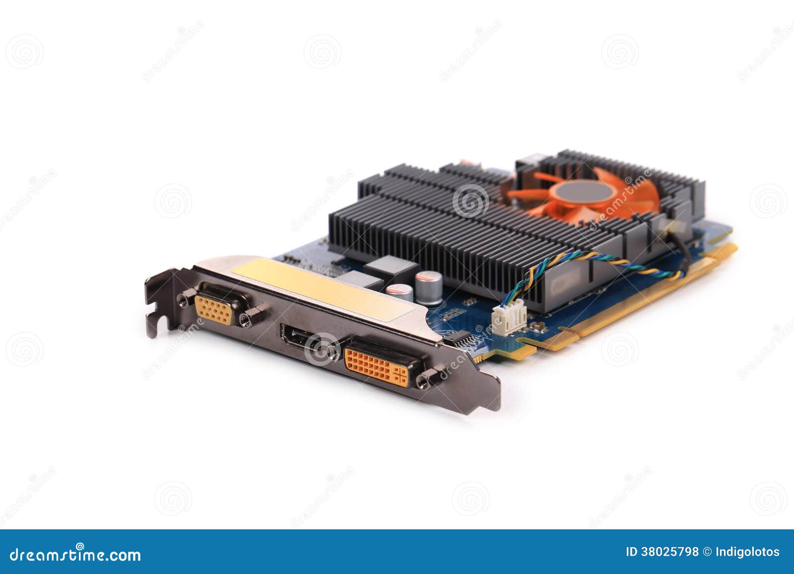 Top view of motherboard. stock photo. Image of tool, printed - 38025798