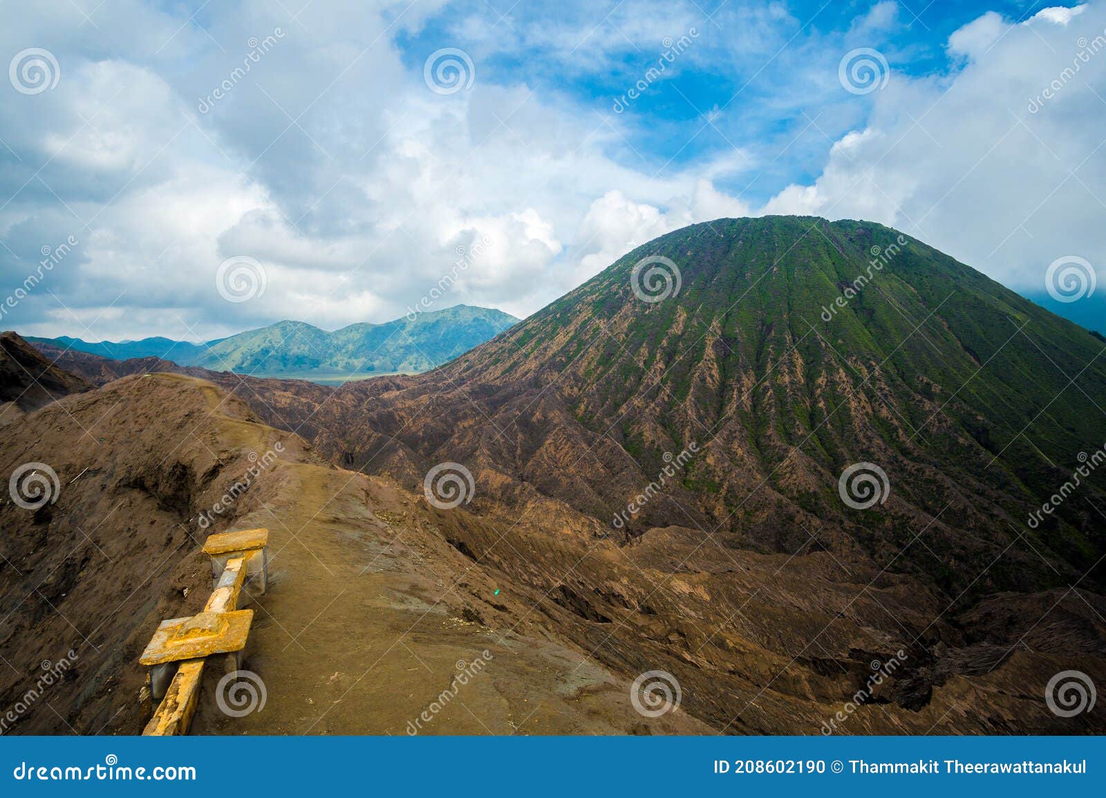 Mount Bromo in East Java Indonesia Stock Photo - Image of landscape ...