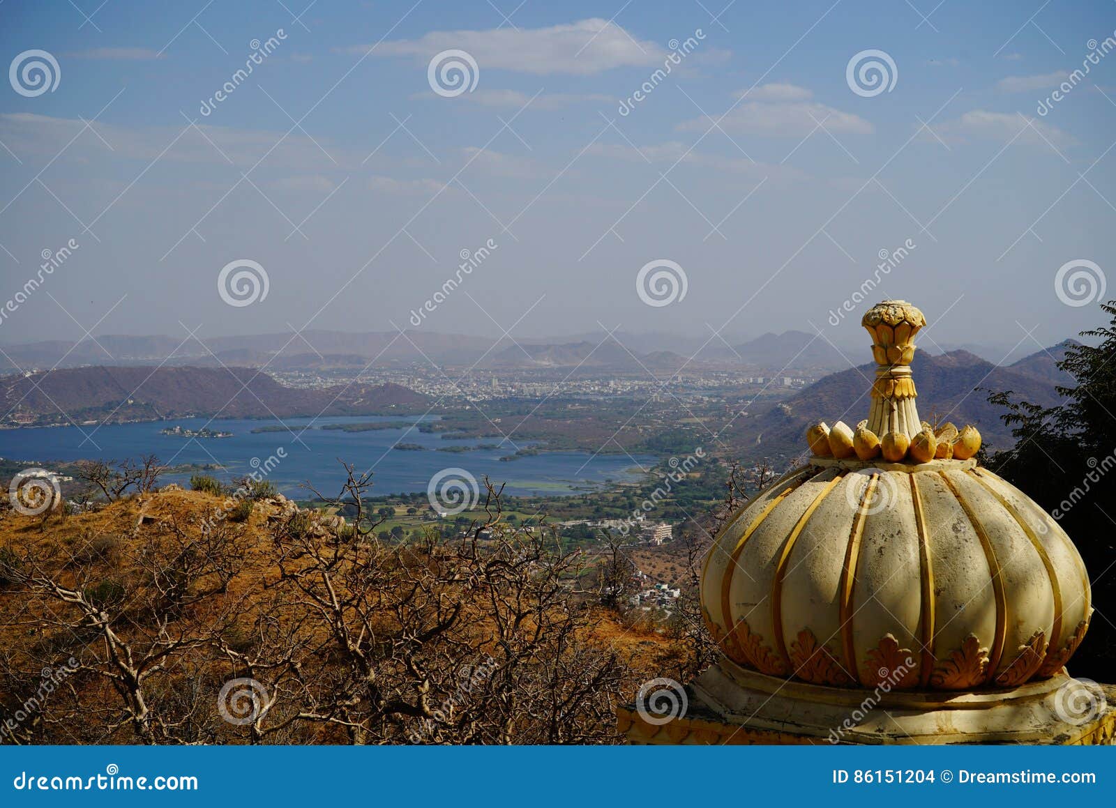 Top View on the Mountain Lake. Stock Photo - Image of destination ...