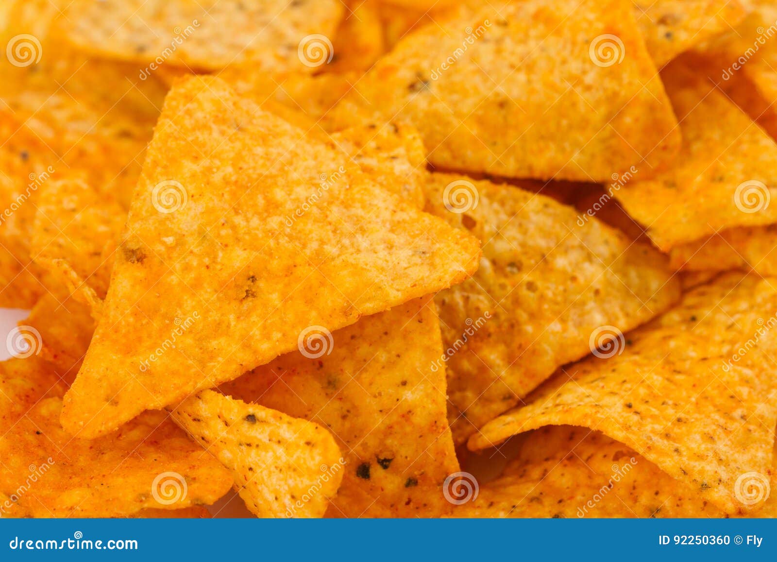 Top View of Nachos Snacks Pile Stock Photo - Image of party, pile: 92250360