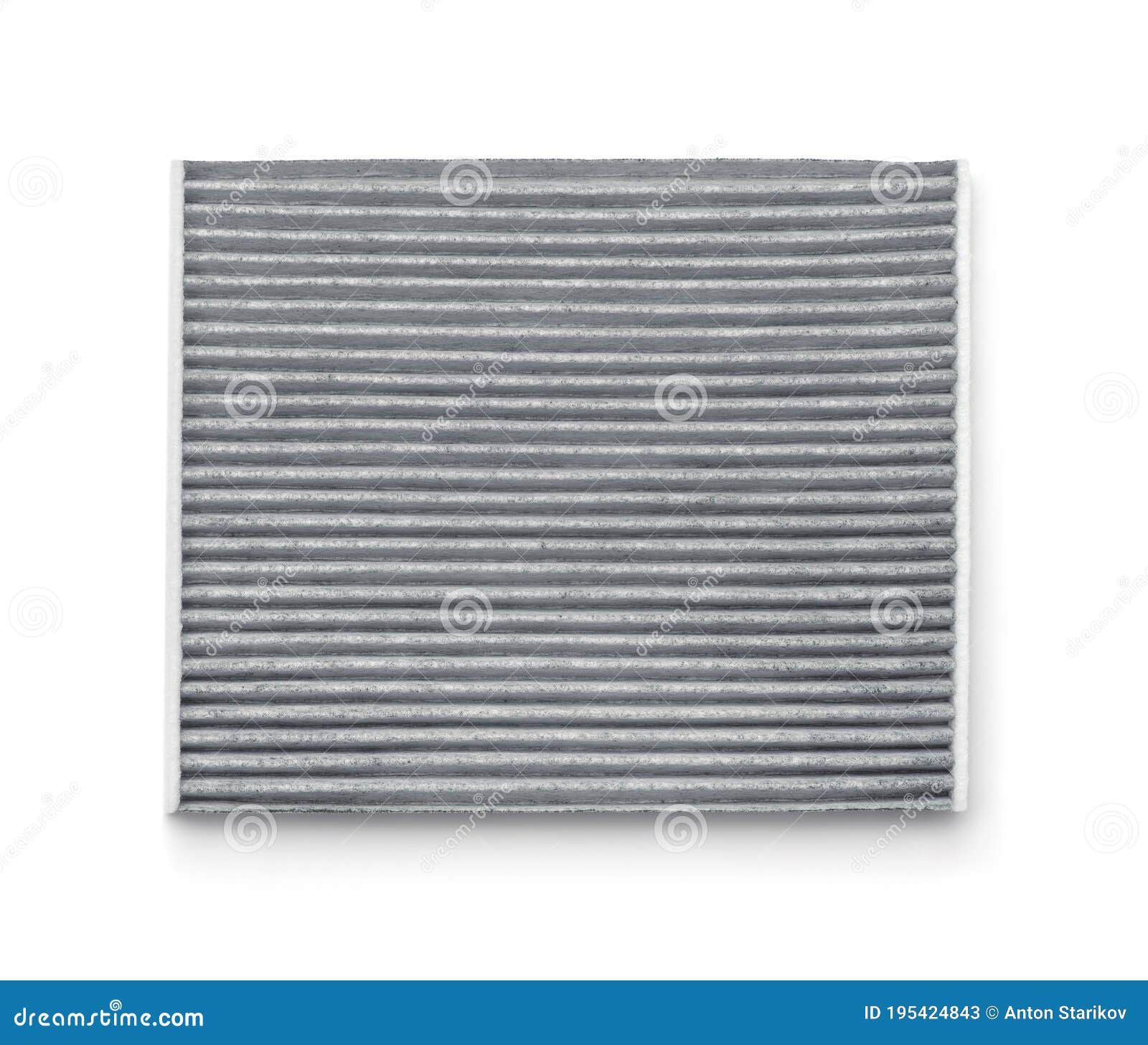Top View of New Cabin Air Filter Stock Image - Image of equipment ...