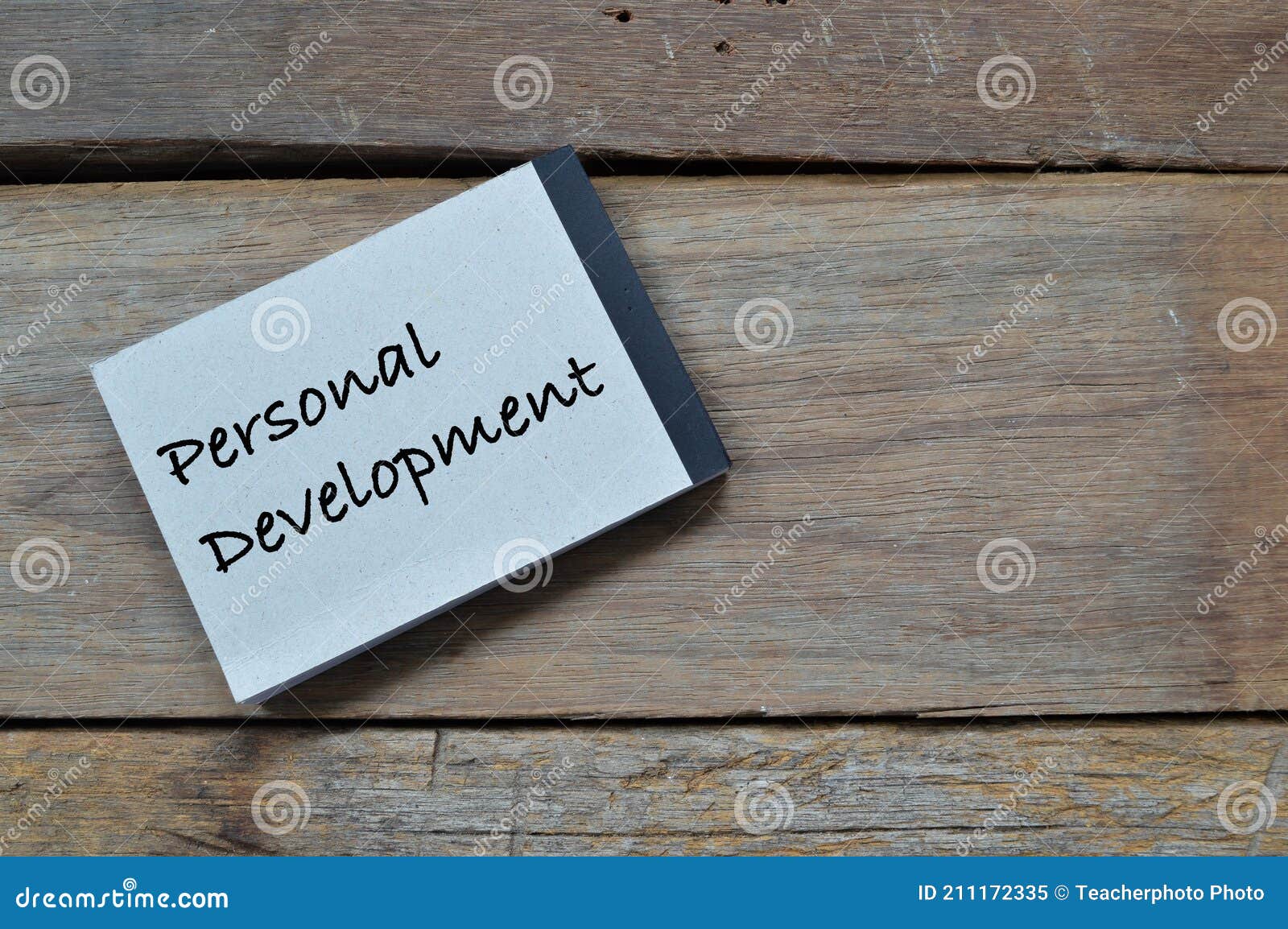 Notebook Written with Text PERSONAL DEVELOPMENT Stock Image - Image of ...