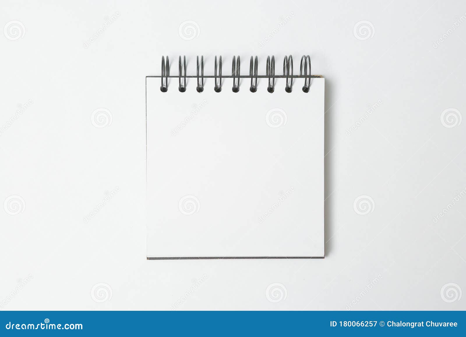 Top View of Notepads on White Background Stock Image - Image of sheet ...