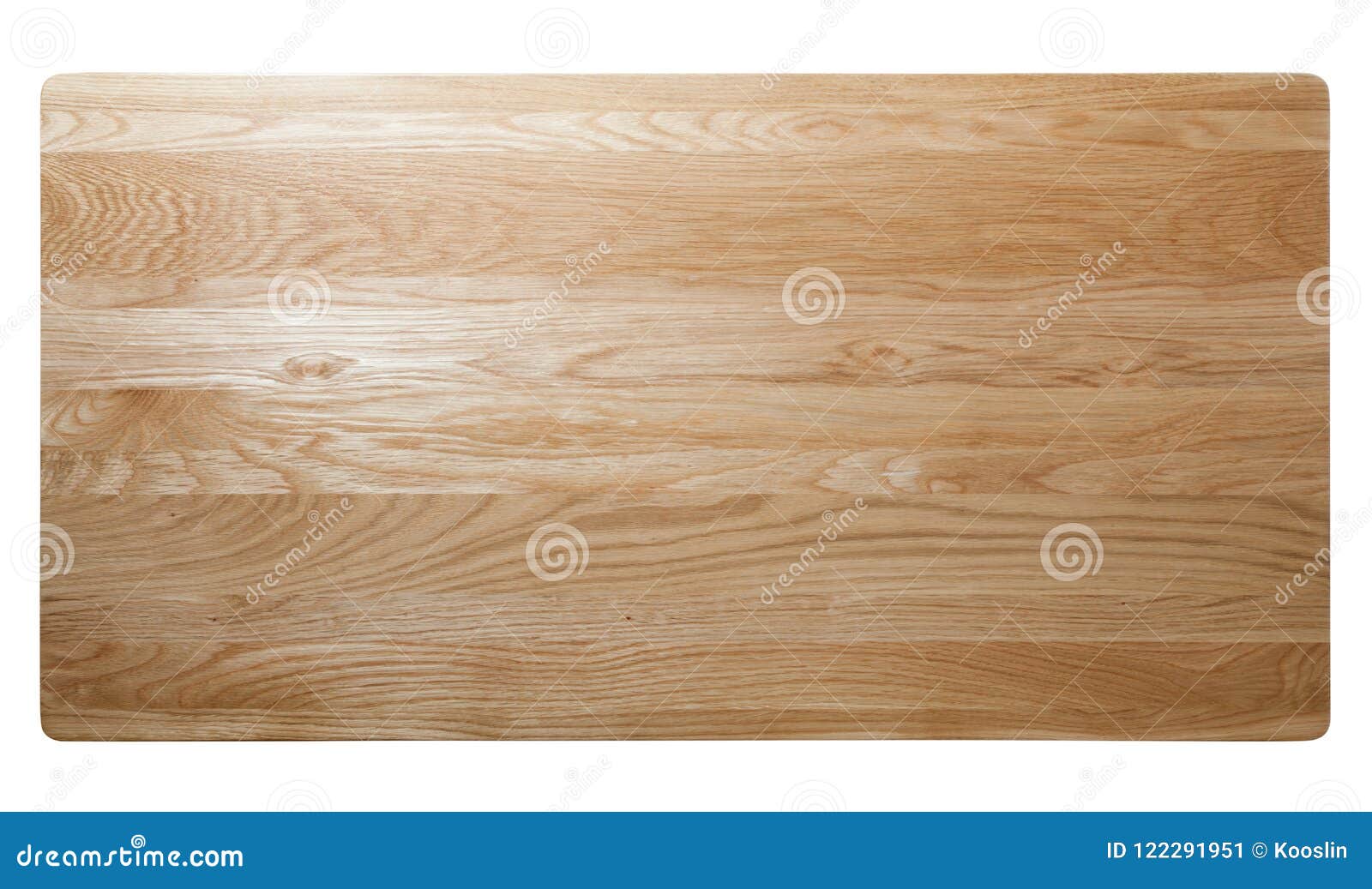 Top view of oak wood table stock image. Image of isolated - 122291951