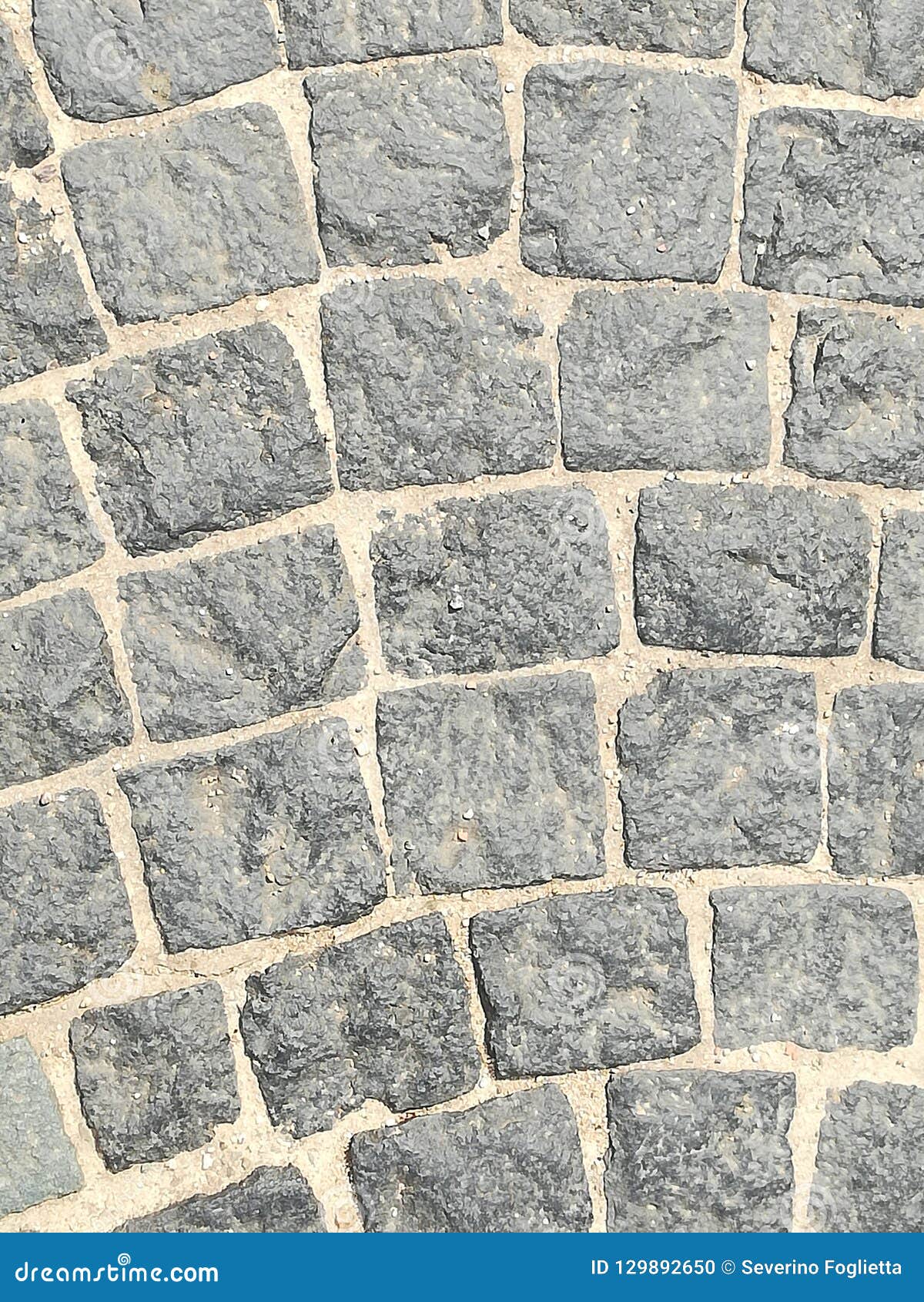 Top View of Old Pavement in Flints Stock Photo - Image of view ...