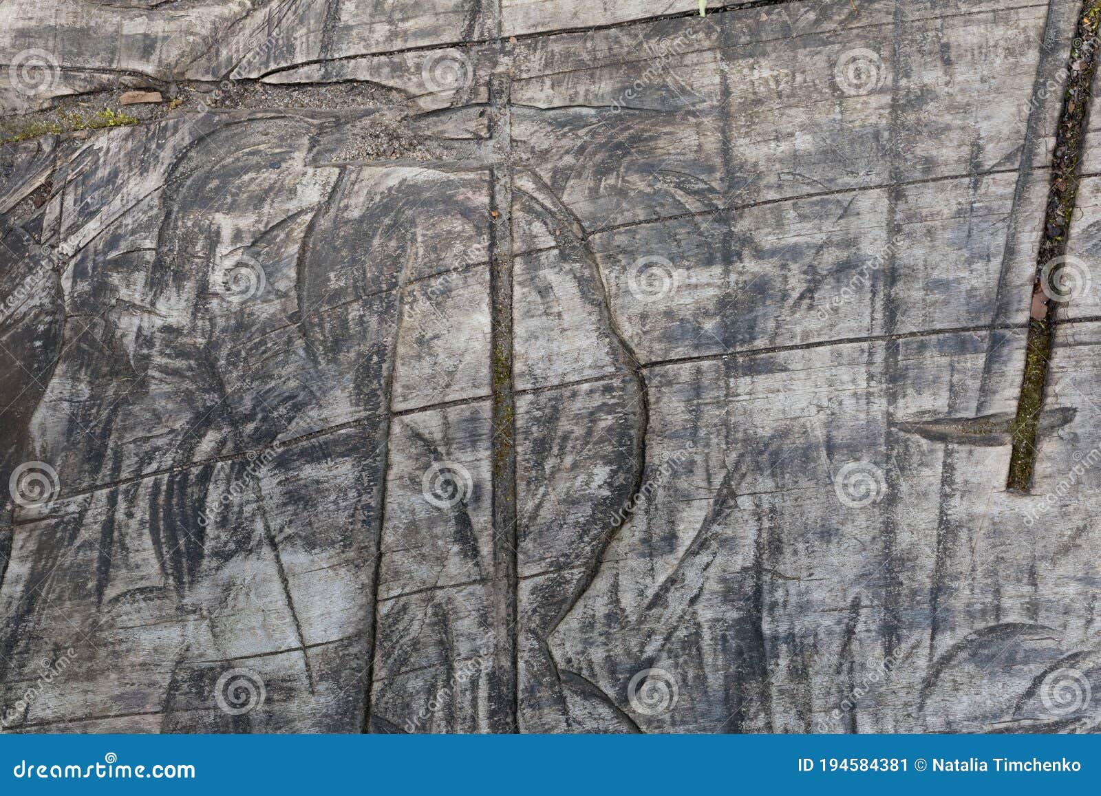 Radial Wood Triangle Pattern Stock Photo | CartoonDealer.com #42668418