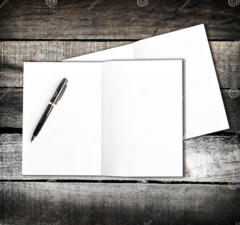 Top View of Open Book and Tablet with Space for Text on Soft Light ...