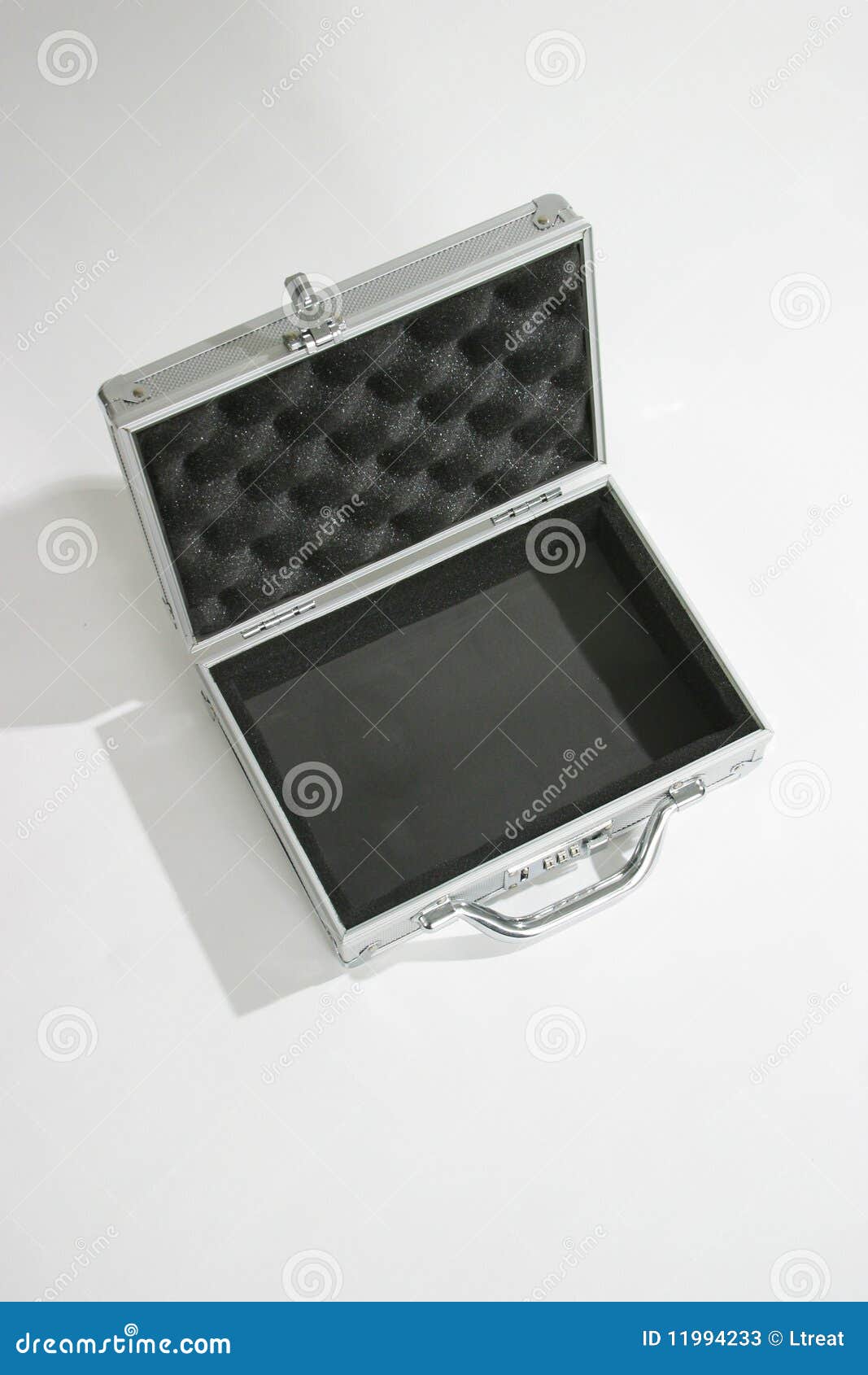 Top view of open case stock image. Image of suitcase - 11994233