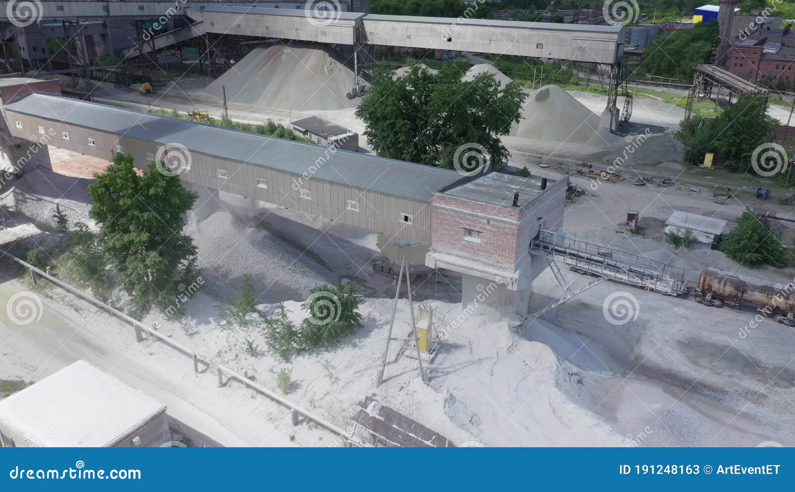 Top View of an Open Pit for the Extraction of Gold Ore with Depth of ...