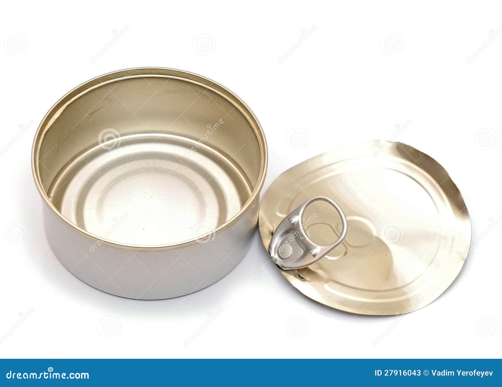 Top view of opened can stock image. Image of food, sharp - 27916043